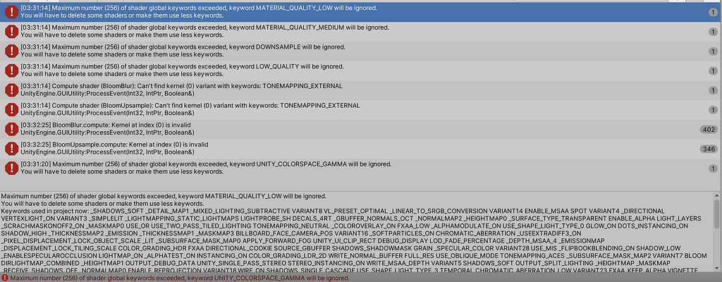 Console Spammed with Errors - Unity Engine - Unity Discussions Console Spammed with Errors - Unity Engine - Unity Discussions
