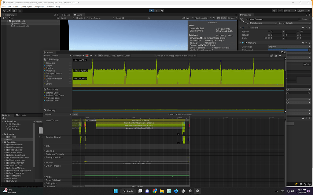 Open XR/Varjo - Unity Engine - Unity Discussions