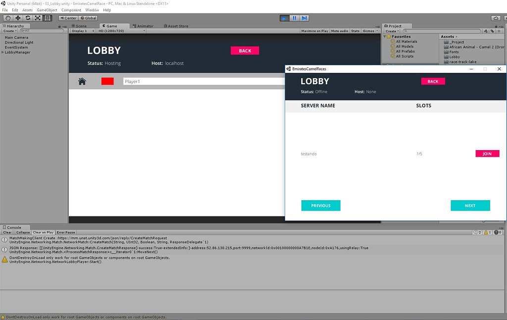 Master Server not connecting [Solved] - Unity Engine - Unity Discussions