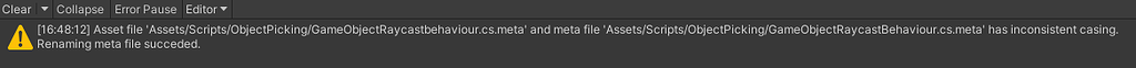 unity meta file inconsistent casing renaming script - Unity Engine - Unity Discussions
