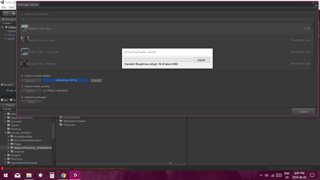 8820 Shader varients during Package Upload! - Unity Engine - Unity Discussions