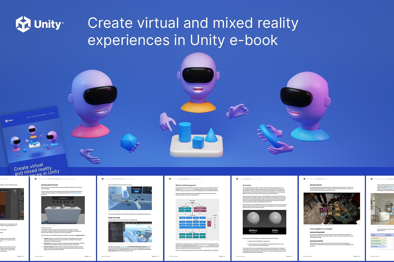 New e-book: Create virtual and mixed reality experiences in Unity - Technical Articles - Unity ...