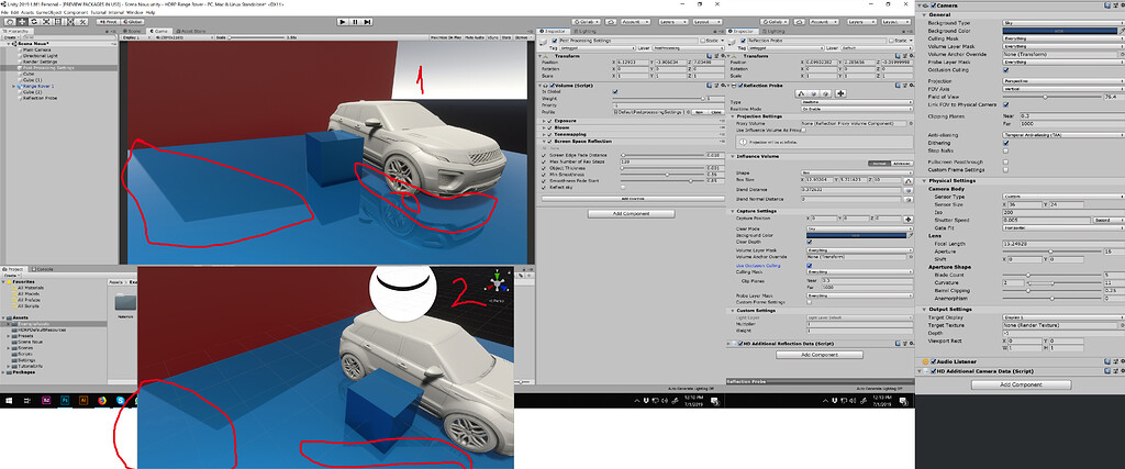 HDRP Reflection issues - Unity Engine - Unity Discussions