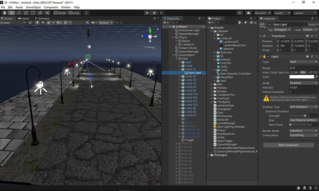 Why light is not falling in ground? - Unity Engine - Unity Discussions
