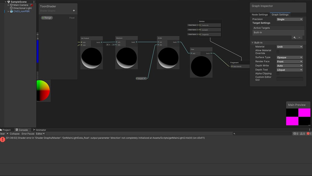 How to fix this Toon Shader script problem? - Questions & Answers - Unity Discussions