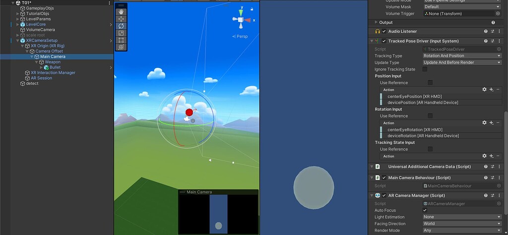Camera With Xr Rig Not Following Device Position Rotation Unity Engine Unity Discussions