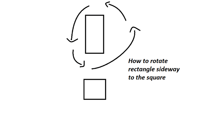 How To Rotate An Gameobject So If Is Facing Sidewards Of Another Object