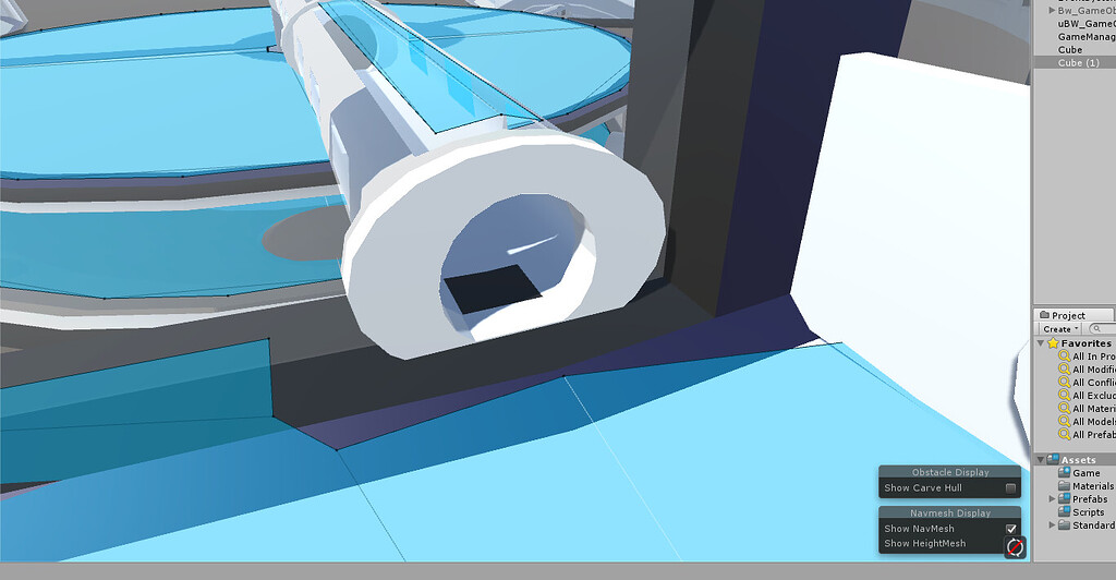 Baking a nav mesh through a tunnel - Questions & Answers - Unity ...