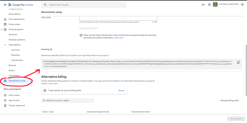Unity IAP: You are not authorized to set the license key - GG Play - Unity Services - Unity ...