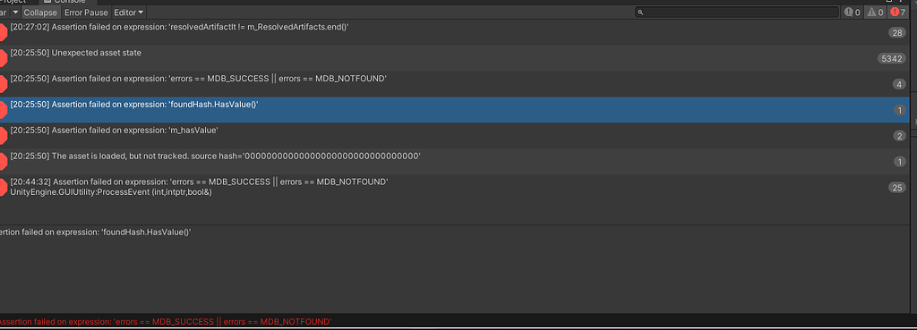 ,Whenever i load up my project, a bunch of errors pop up saying "errors ...