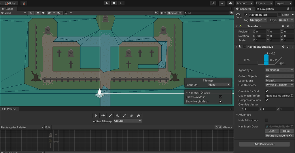 How to make NavMeshPlus bake based on 16x16 grid (top down game) - Unity Engine - Unity Discussions