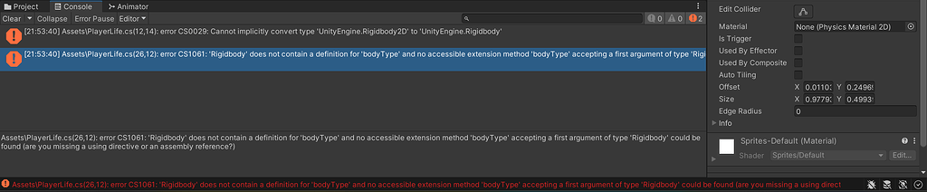 bodyType not defined? - Getting Started - Unity Discussions