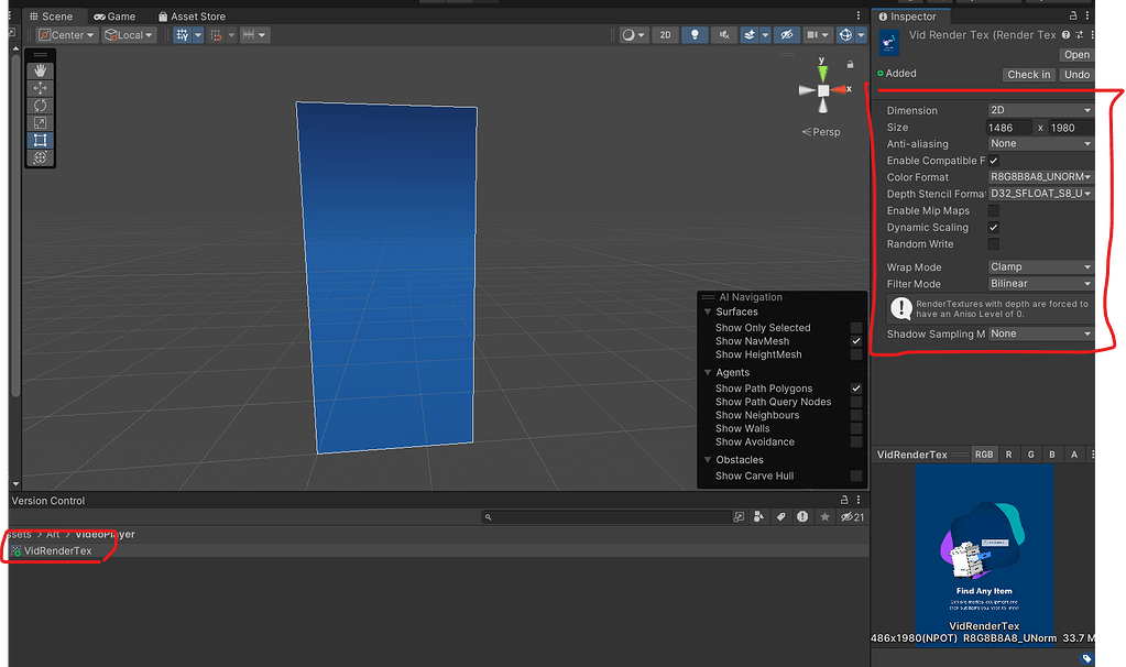 Can't get Video to appear on Raw Image. - Unity Engine - Unity Discussions