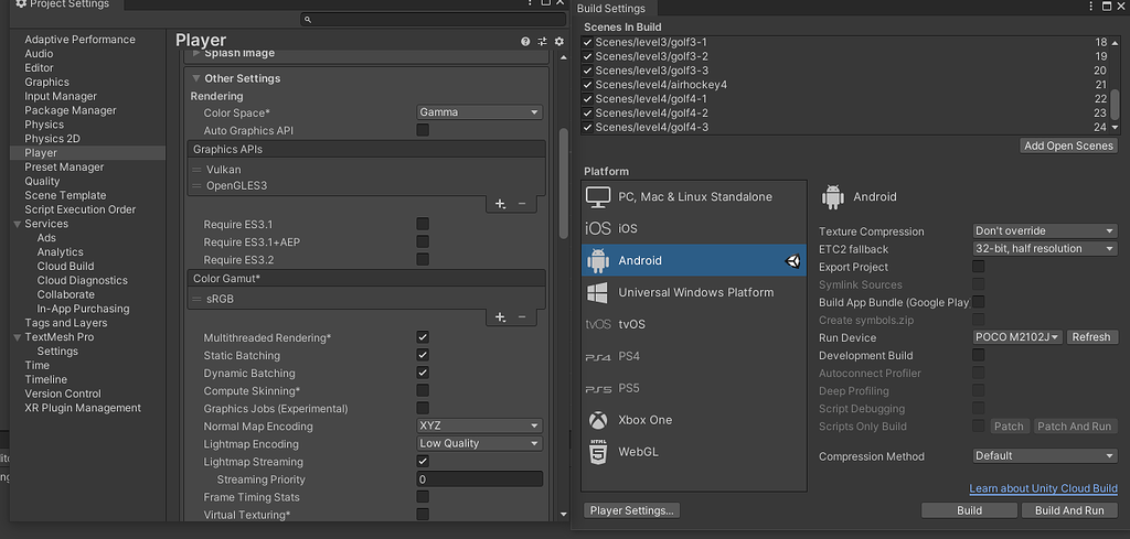 Unity APK crash on Xiaomi Poco - Questions & Answers - Unity Discussions
