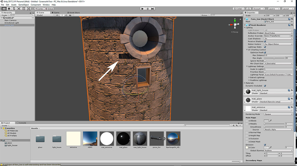 Lighthouse, hole in the texture - Unity Engine - Unity Discussions