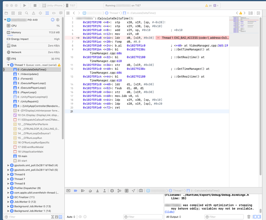 Crash in VideoPlayer / CalculateDeltaTime - Unity Engine - Unity Discussions