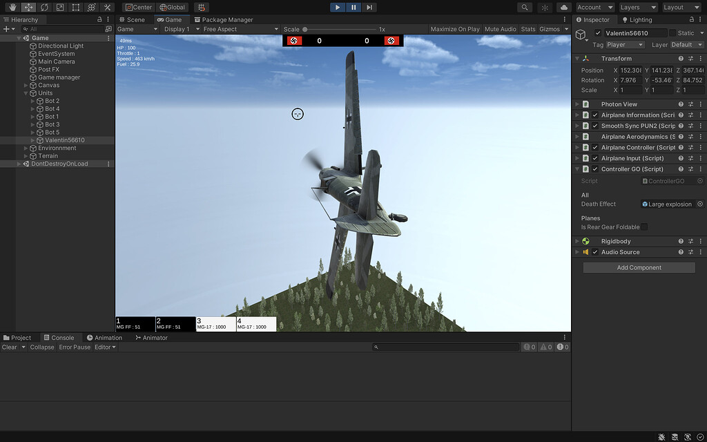 Rotation on the Z axis not happening - Questions & Answers - Unity Discussions