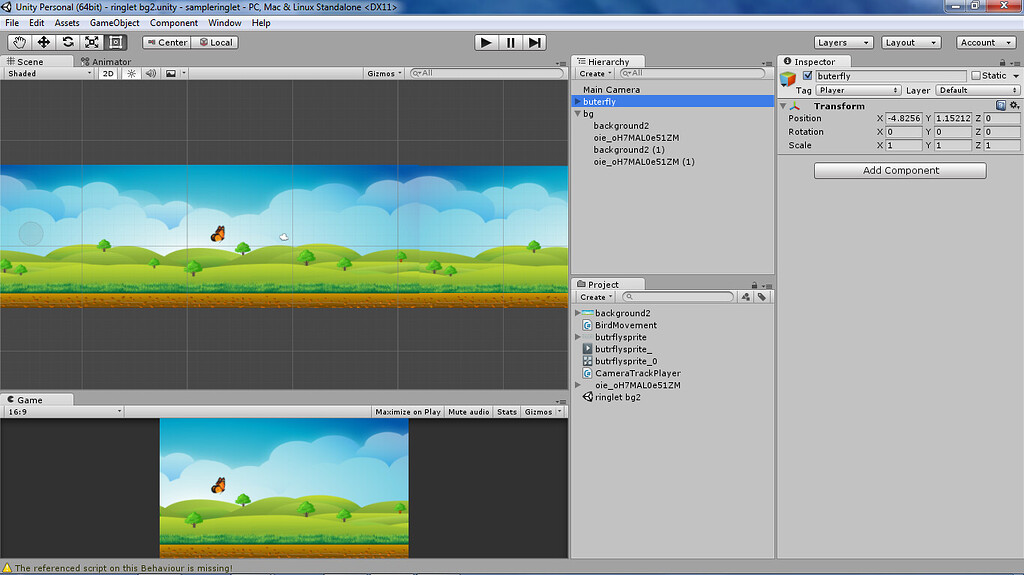 i cant move my main camera with the player object ? - Questions ...