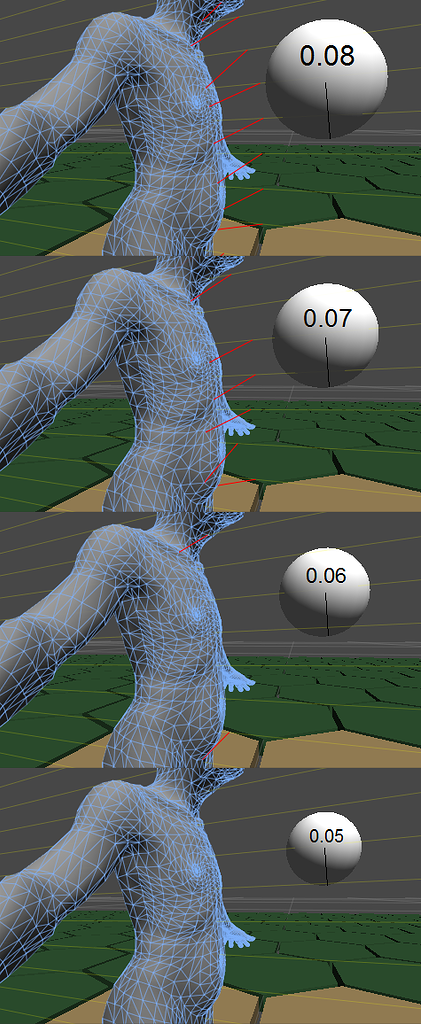 Spherecast Does Not Collide With Mesh If Radius Is Small Questions And Answers Unity Discussions