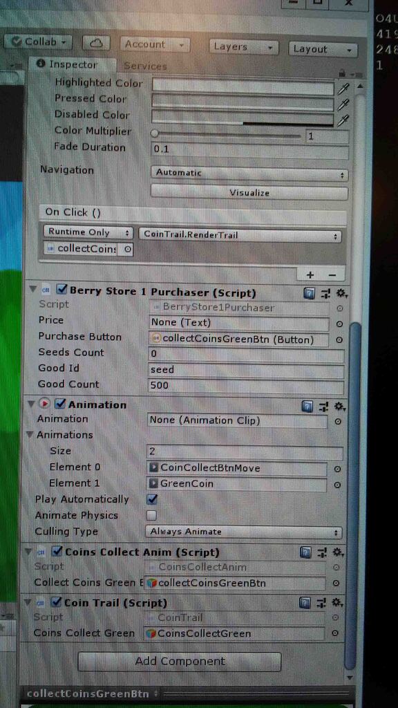 issue rendering animation on button click - Questions & Answers - Unity Discussions