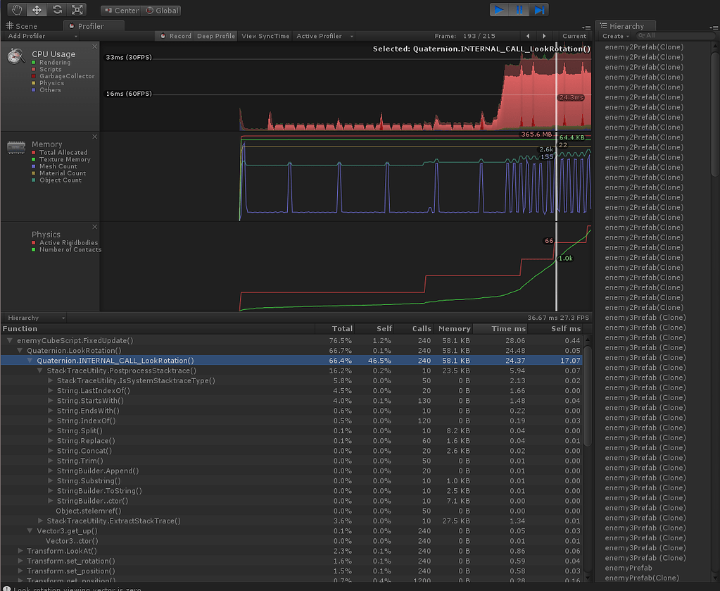 Slow down with multiple enmies using LookAt - Questions & Answers ...