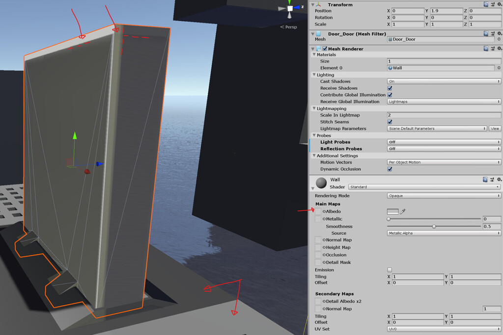 Strange shading on single mesh - Questions & Answers - Unity Discussions
