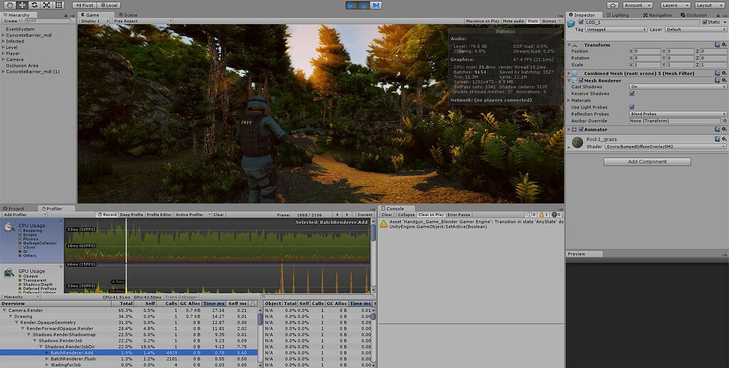 What should I do to optimize my level - Questions & Answers - Unity Discussions