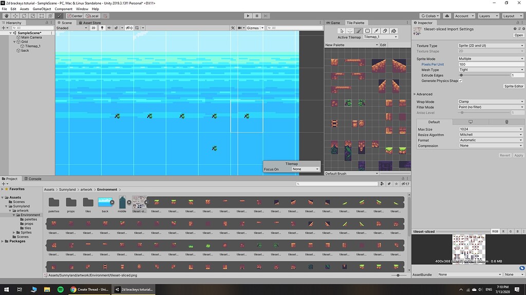 having a lot of trouble using imported 2D sprites - Unity Engine ...