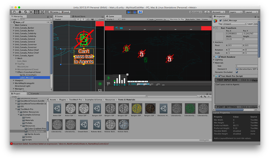 Textmesh Pro Not Rendering On Game View But Yes On Scene View Unity Engine Unity Discussions