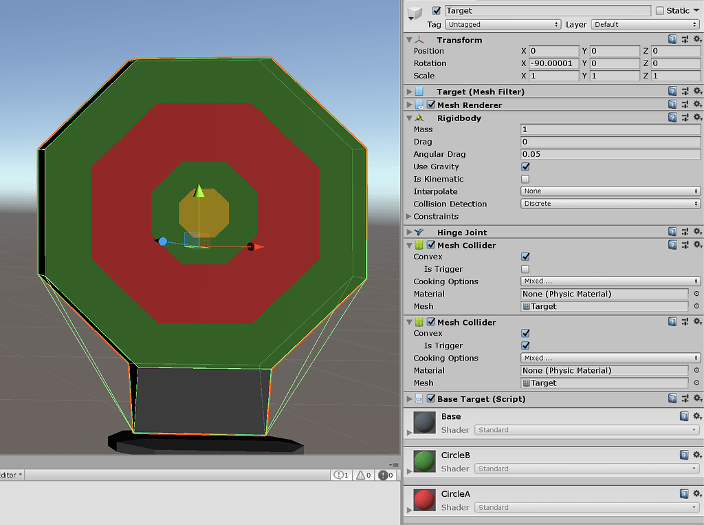 High speed bullet against hinged target not working - Unity Engine - Unity Discussions