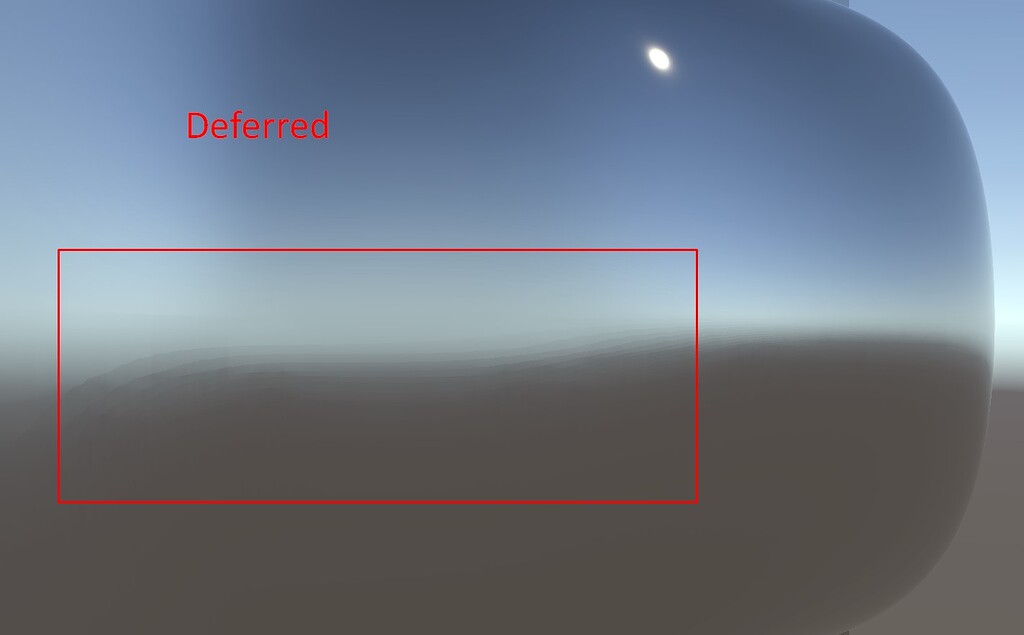 Weird Reflections With Deferred Rendering Path Unity Engine Unity Discussions
