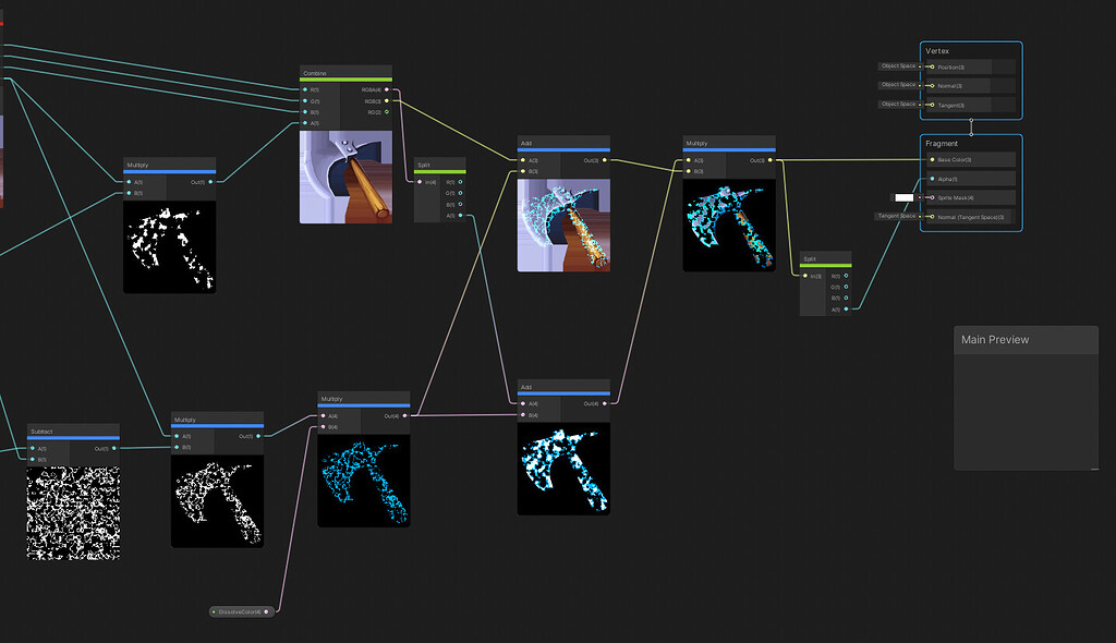 main preview gets blank, as I'm not sure how to set alpha in shader graph - Questions & Answers ...