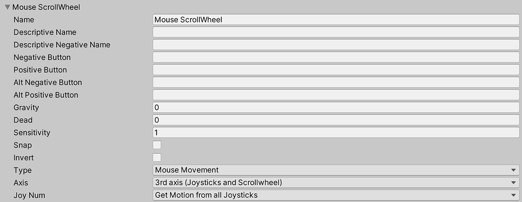what is up with values returned for the mouse scrollwheel? - Unity Engine - Unity Discussions
