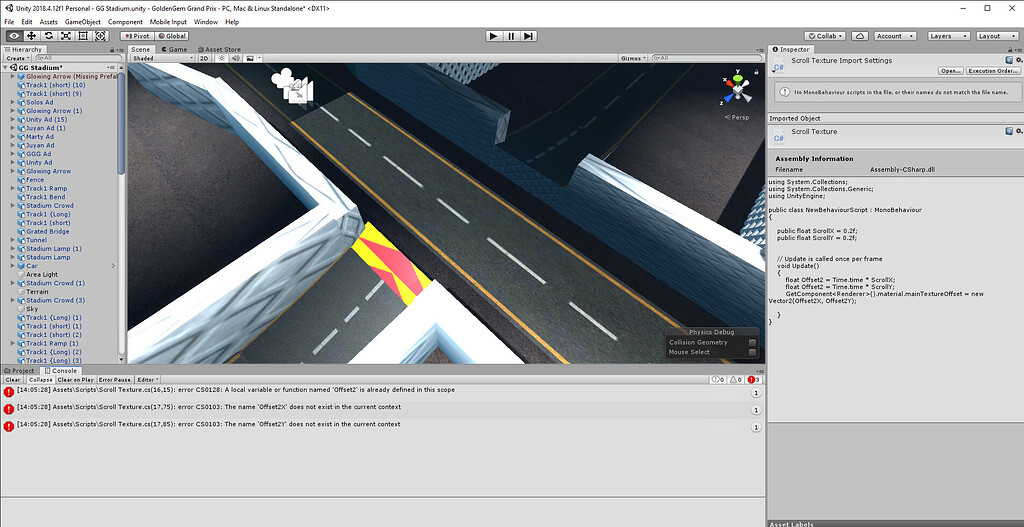 Cannot apply Script. - Unity Engine - Unity Discussions