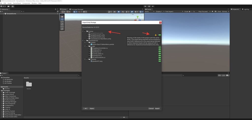 Unity imports my assets as a custom package in a wrong directories. - Unity Engine - Unity ...