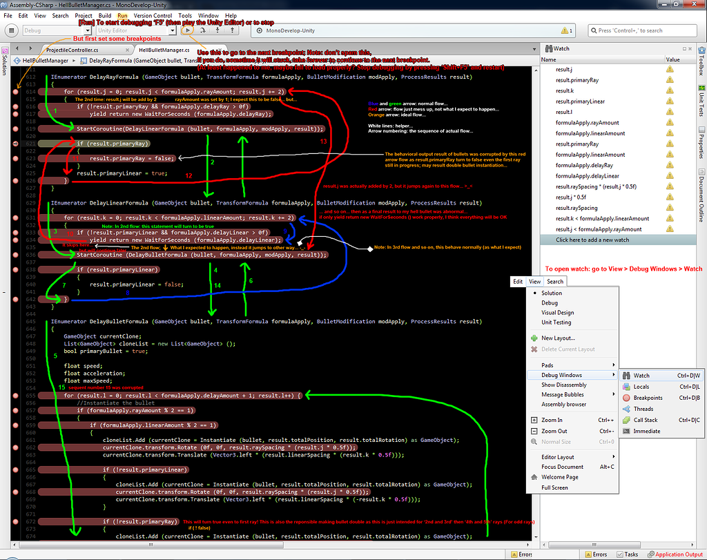StartCoroutine within StartCoroutine with WaitForSeconds () make weird ...