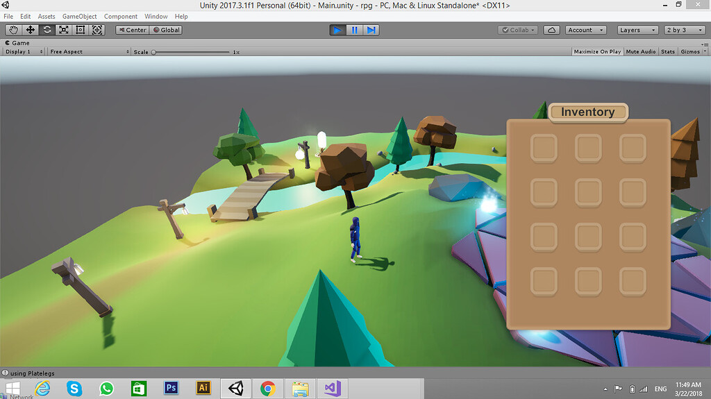 armours disappear from gameview.why??? - Unity Engine - Unity Discussions