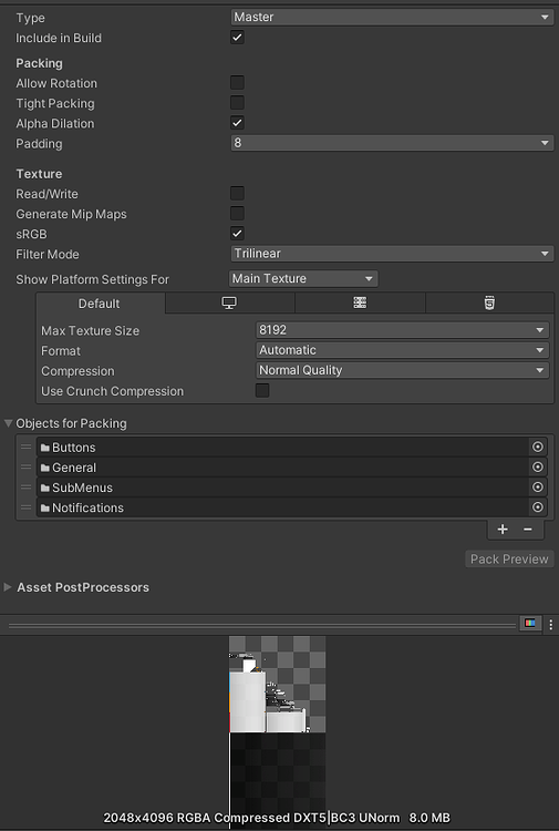 Sprite Atlas V2 texture cutted - Questions & Answers - Unity Discussions