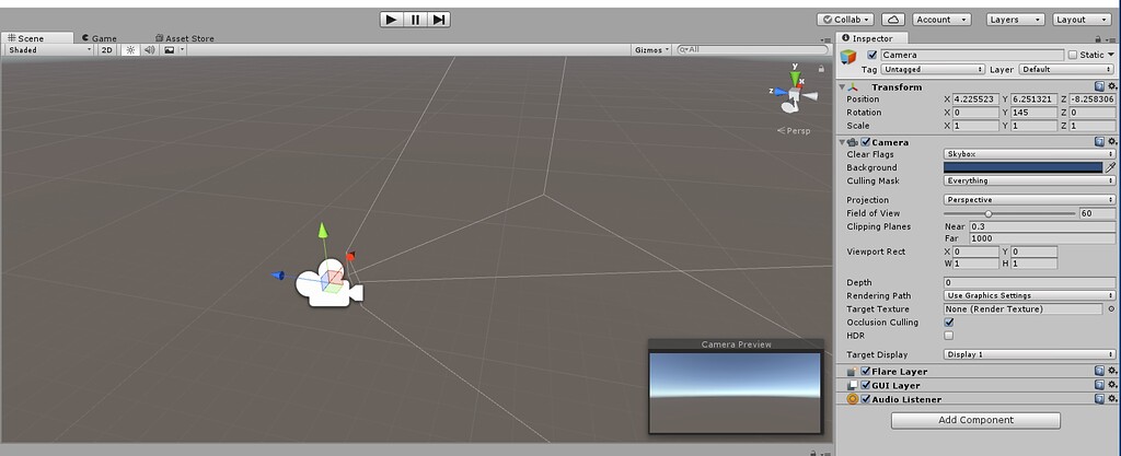 Coordinate Axis Visualization Is Not Updated Unity Engine Unity