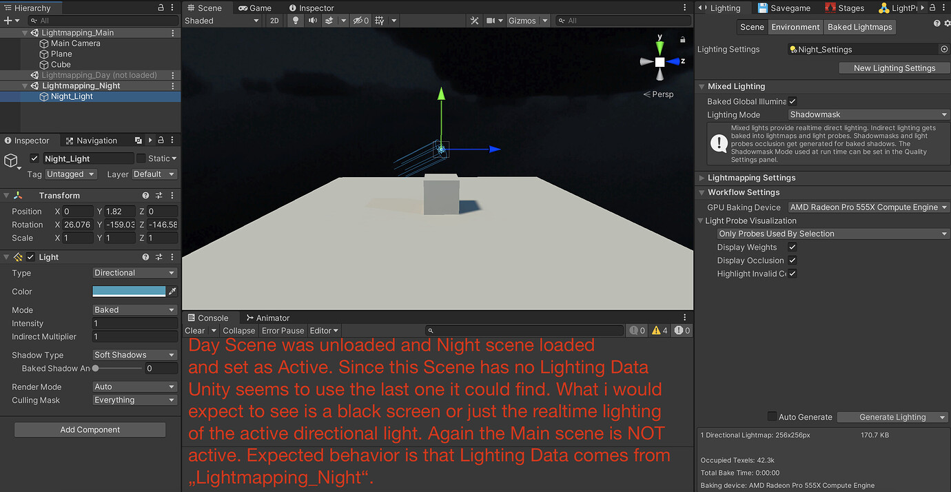 Multiple Lightmaps for one Scene - Unity Engine - Unity Discussions