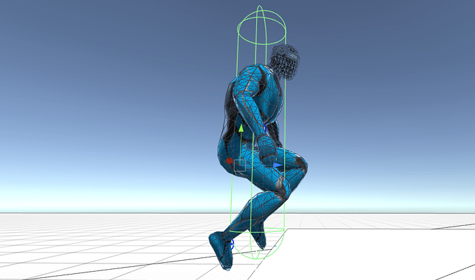 Capsule Collider Third Person Controller Hanging On A Ledge Issue Questions And Answers Unity