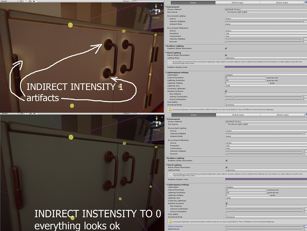 artifacts in realtime GI - Unity Engine - Unity Discussions