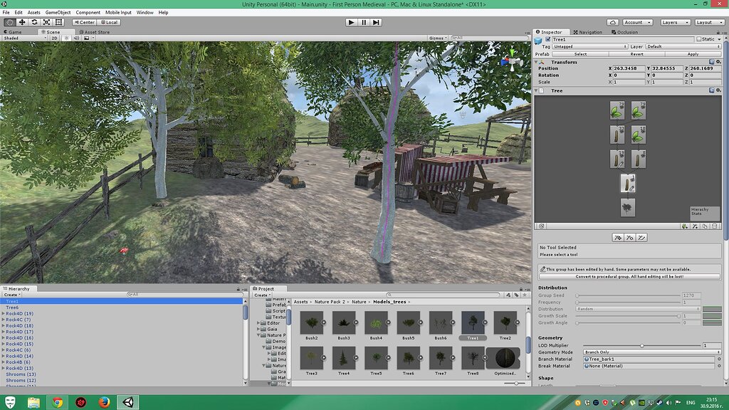 Why the bark material of the trees is that white? - Questions & Answers ...