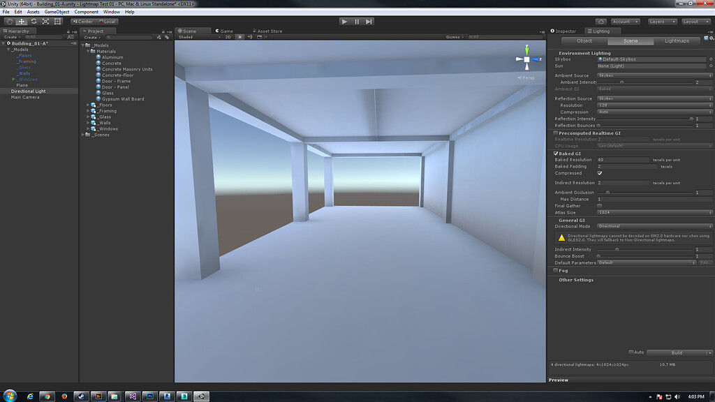5.4.0b6 - baked lightmaps and a realtime light - Unity Engine - Unity Discussions