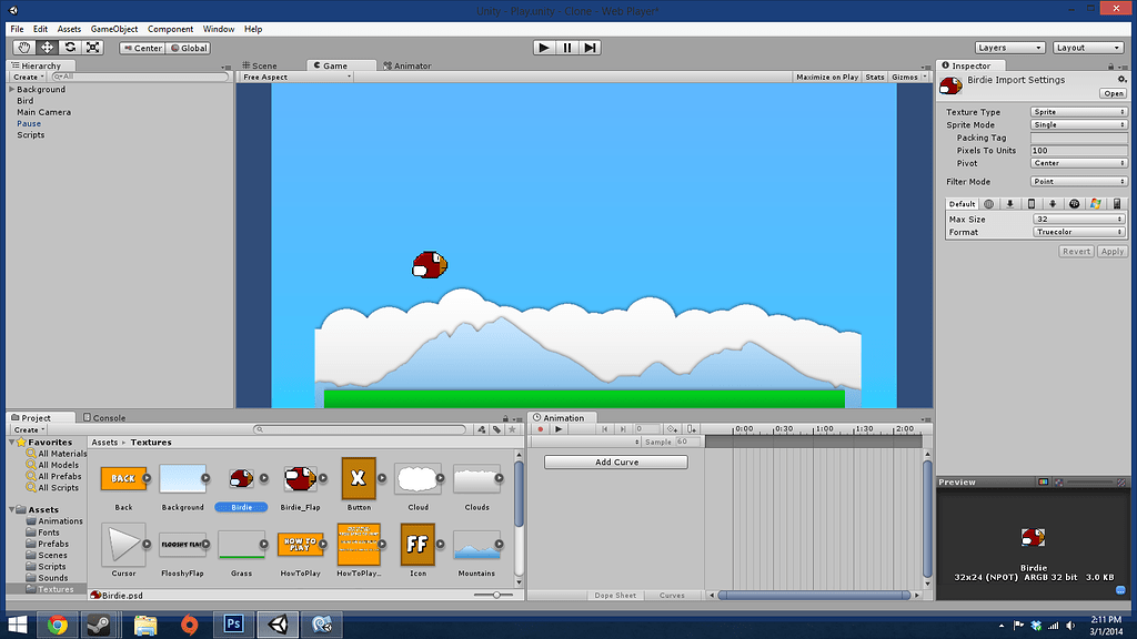 Why does my pixel bird look so weird in unity? - Unity Engine - Unity Discussions