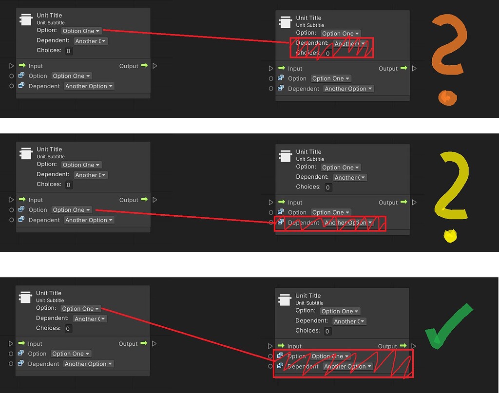 Displaying/hiding or enabling/disabling custom unit variables depending on another variable ...