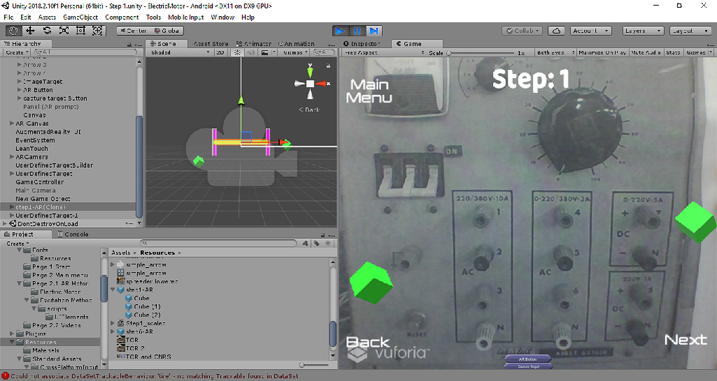 Prefab wont appear in game view but appears in scene view when called from CSV file. - Questions ...