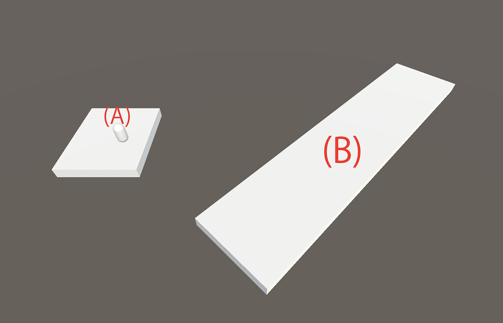 After An Object A Jumps Onto A Rotating Object B We Want A To Rest On B Unity Engine