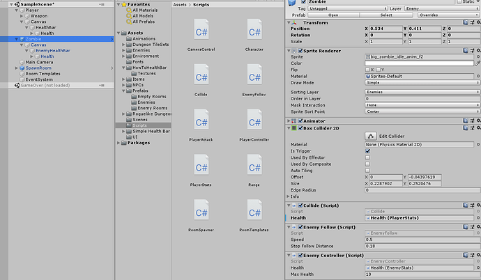 Finding Player Health using script for Enemy Prefab - Questions & Answers - Unity Discussions