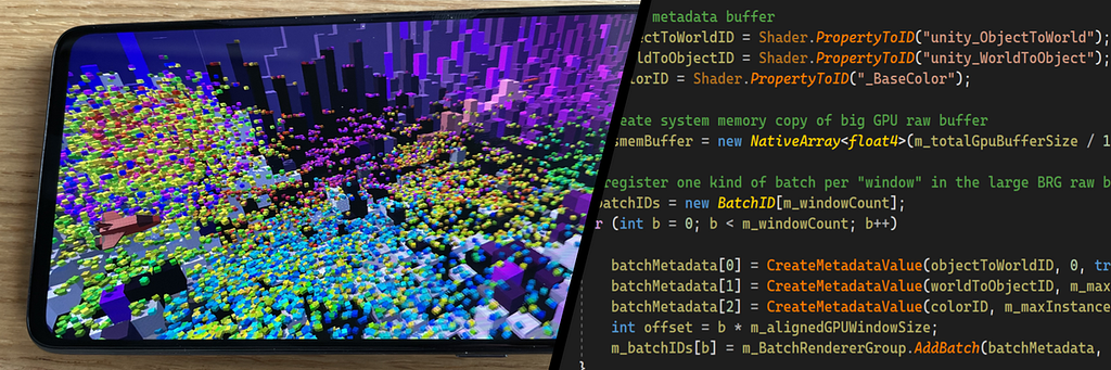BatchRendererGroup sample: High frame rate even on a budget GLES device - Unity Engine - Unity ...
